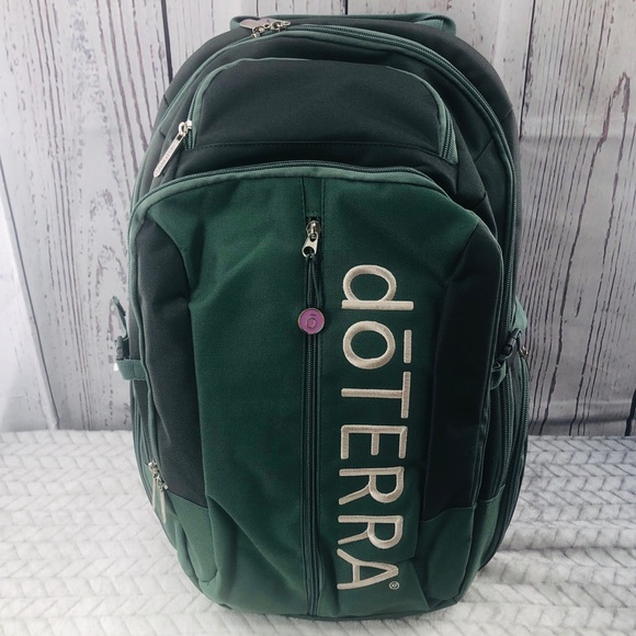 Doterra | Bags | Nwt Doterra 27 Convention Backpack Green | Poshmark